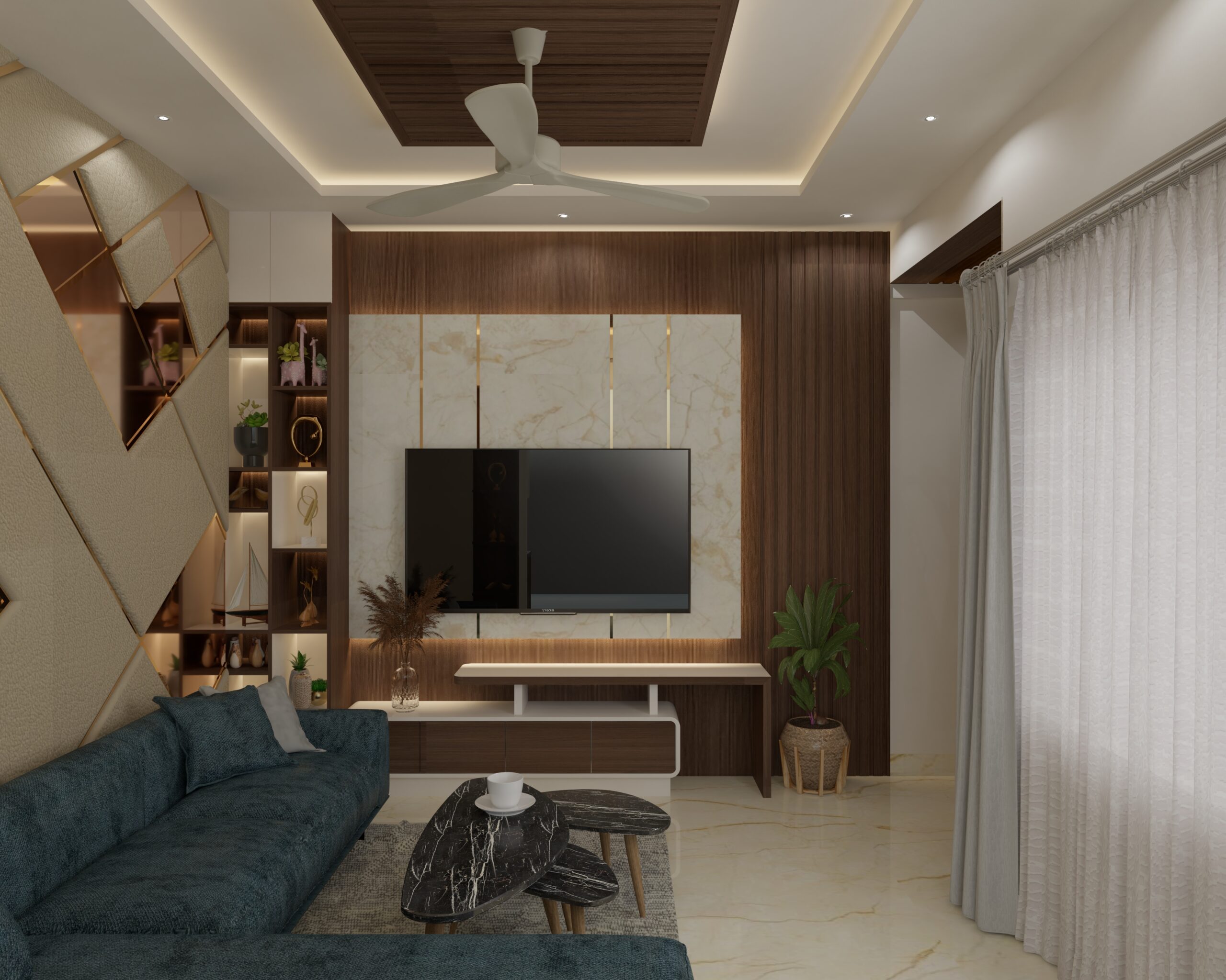 TV Unit - Crafts Interior